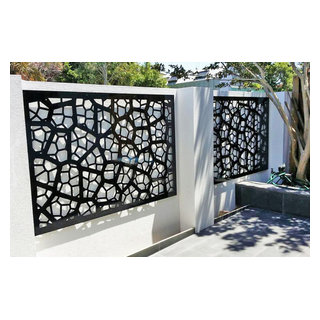 'Pretoria' Decorative Screen Design : Private Residence - Modern ...