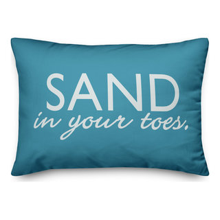 Sand in your Toes 14x20 Indoor / Outdoor Pillow, 14x20 - Beach Style ...