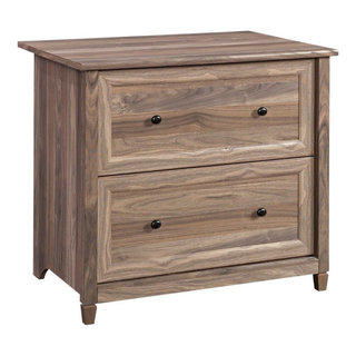 UrbanPro Engineered Wood 2-Drawer Lateral File Cabinet in Washed Walnut ...