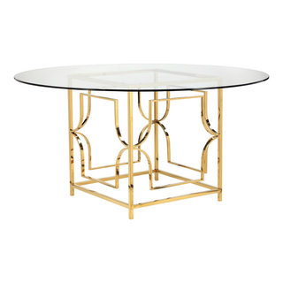 Edward Round Dining Table - Contemporary - Dining Tables - by American ...