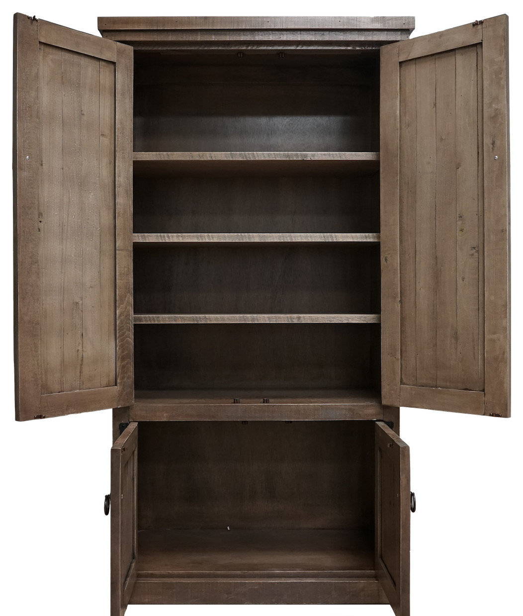 Barn Style Armoire / Kitchen Pantry - Farmhouse - Pantry Cabinets - by ...