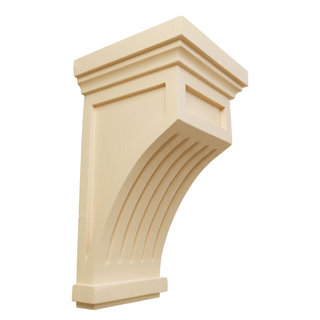 Capistrano Mission Corbel, Cherry, 2 1/2"Wx2 3/4"Dx4 1/2"H, 6-Pack, 5 1/2"Wx5 1/2"Dx10"H ...
