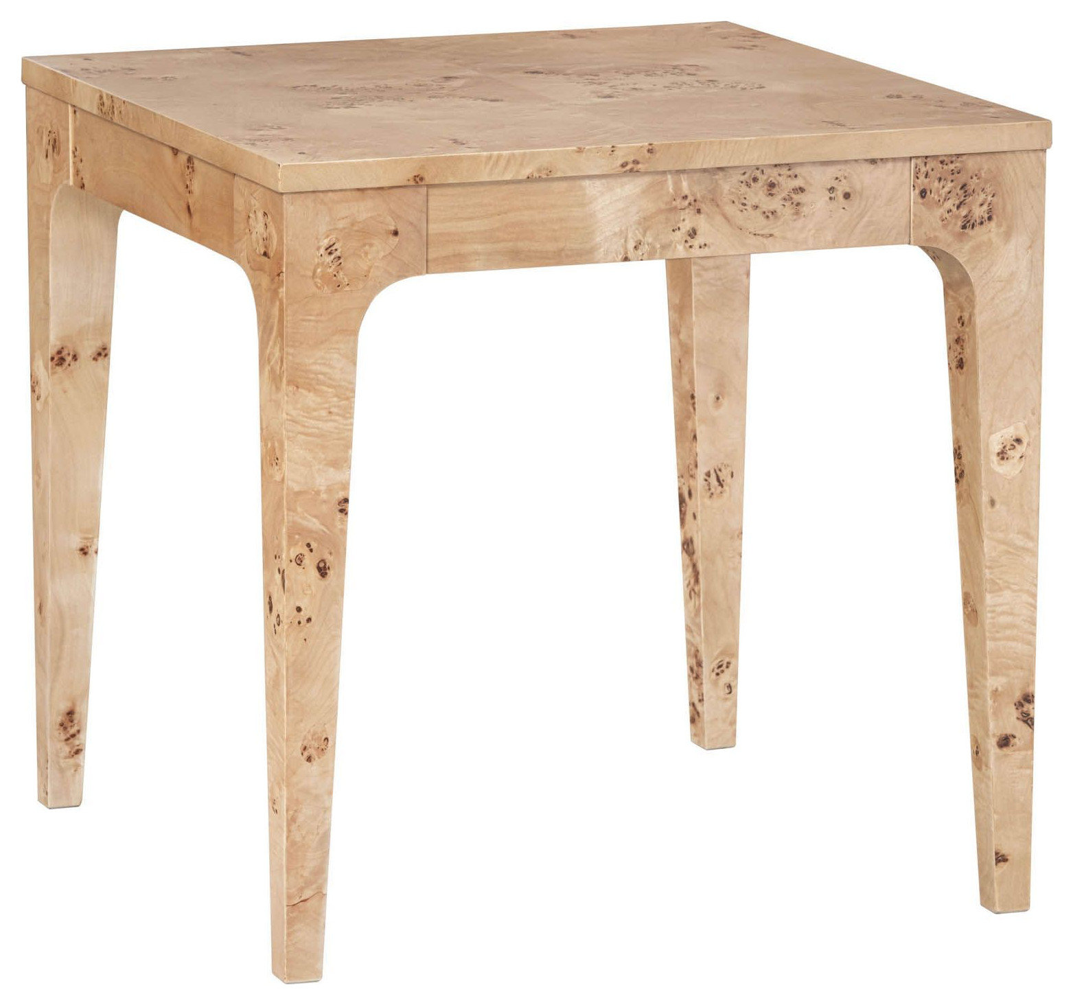 Mappa MDF Side Table, Brown - Rustic - Side Tables And End Tables - by ...