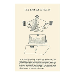"Try This at a Party" Digital Paper Print by Retromagic, 17"x24", 22 ...