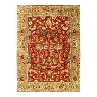Rust Persian Serapi Design 10'x14' - Mediterranean - Area Rugs - by ...