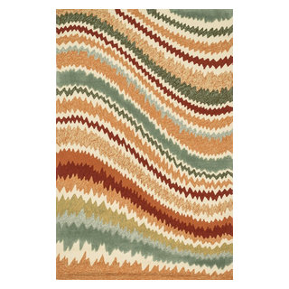 Loloi Enzo EZ-04 Spice Rug, 3'-6" x 5'-6" Rectangle - Contemporary ...