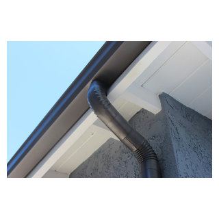 Weathered Bronze- K Style Rain Gutters in Sherman Oaks - Traditional ...