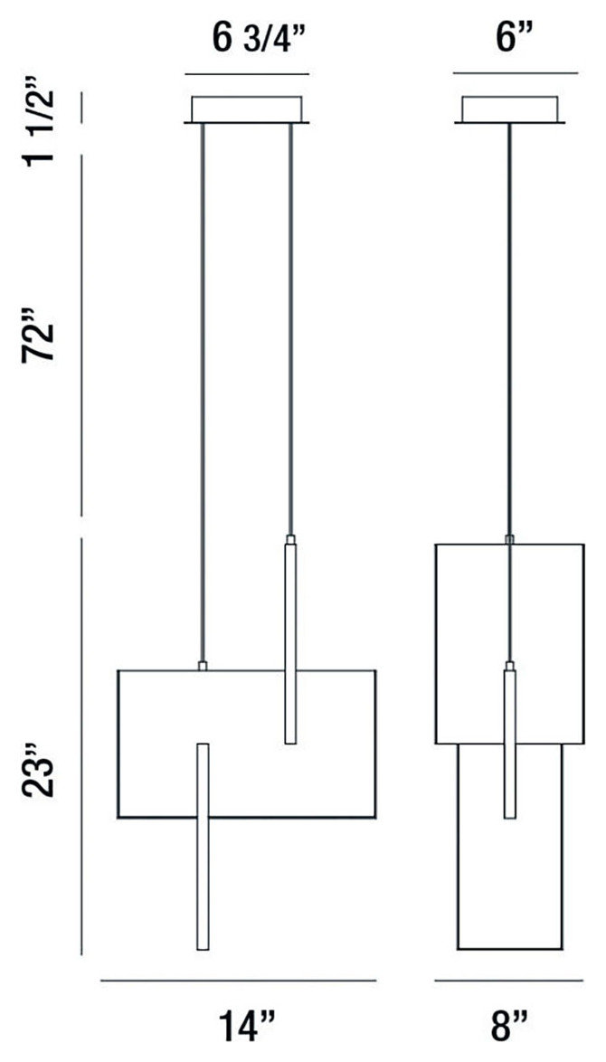 Modern Mini-Pendant, Black - Modern - Pendant Lighting - by Eurofase ...