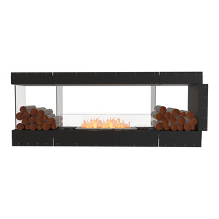 EcoSmart™ Flex 78PN.BX2 Peninsula Fireplace Insert - Wall-Mounted ...