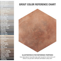 Americana Boston North Hex Porcelain Floor and Wall Tile, 14"x16 ...