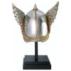 Valkyrie Helmet Statue With Museum Mount - Traditional - Decorative ...