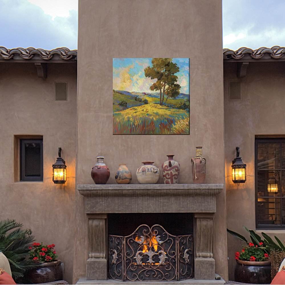 High Ground Canvas Art Print, 24"x24" - Contemporary - Outdoor Wall Art ...