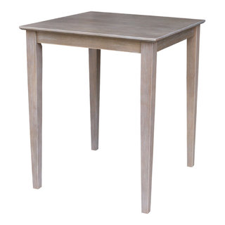 Solid Wood Top Table, 36 Inch High - Transitional - Dining Tables - by ...