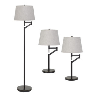Metal Table Lamp Set - Transitional - Lamp Sets - by Cal Lighting | Houzz