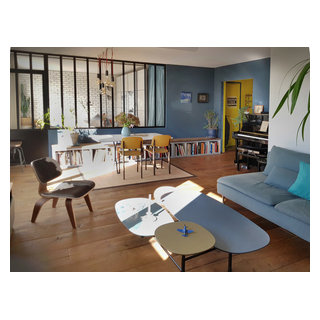 Rénovation d'un appartement de 70m2 dans le style vintage - Midcentury ...