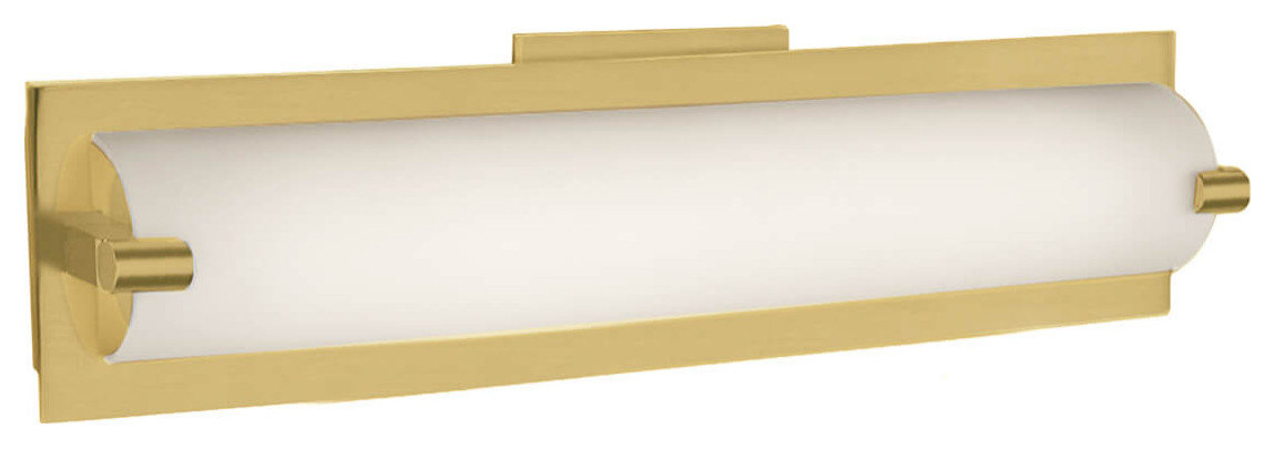 Kuzco Lighting Lighthouse 18" LED Bath Vanity Light, Brushed Gold ...
