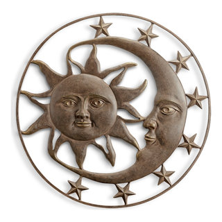 SPI Celestial Splendor Sun and Moon Wall Hanging, 35 inches ...