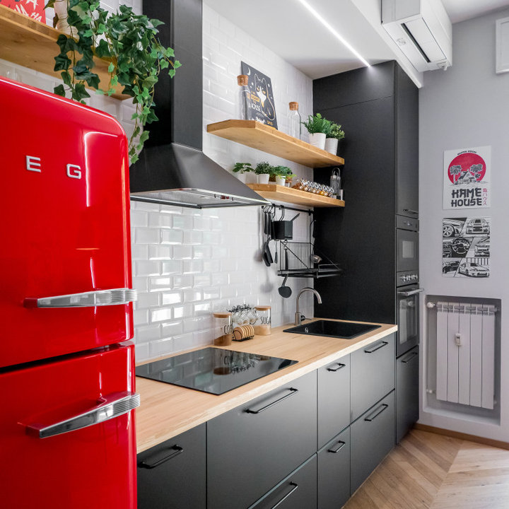 75 photos et idées déco de cuisines rouges - Mars 2026 | Houzz