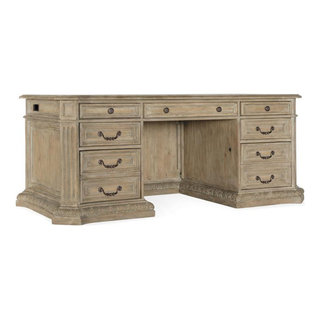 Hooker Furniture Home Office Castella Executive Desk - French Country ...