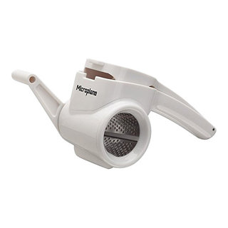 Microplane Rotary Grater, White - Contemporary - Graters - by ...