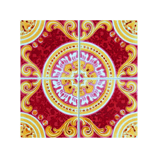 6" X 6" Golden Ruby Removable Peel And Stick Tiles - Contemporary ...