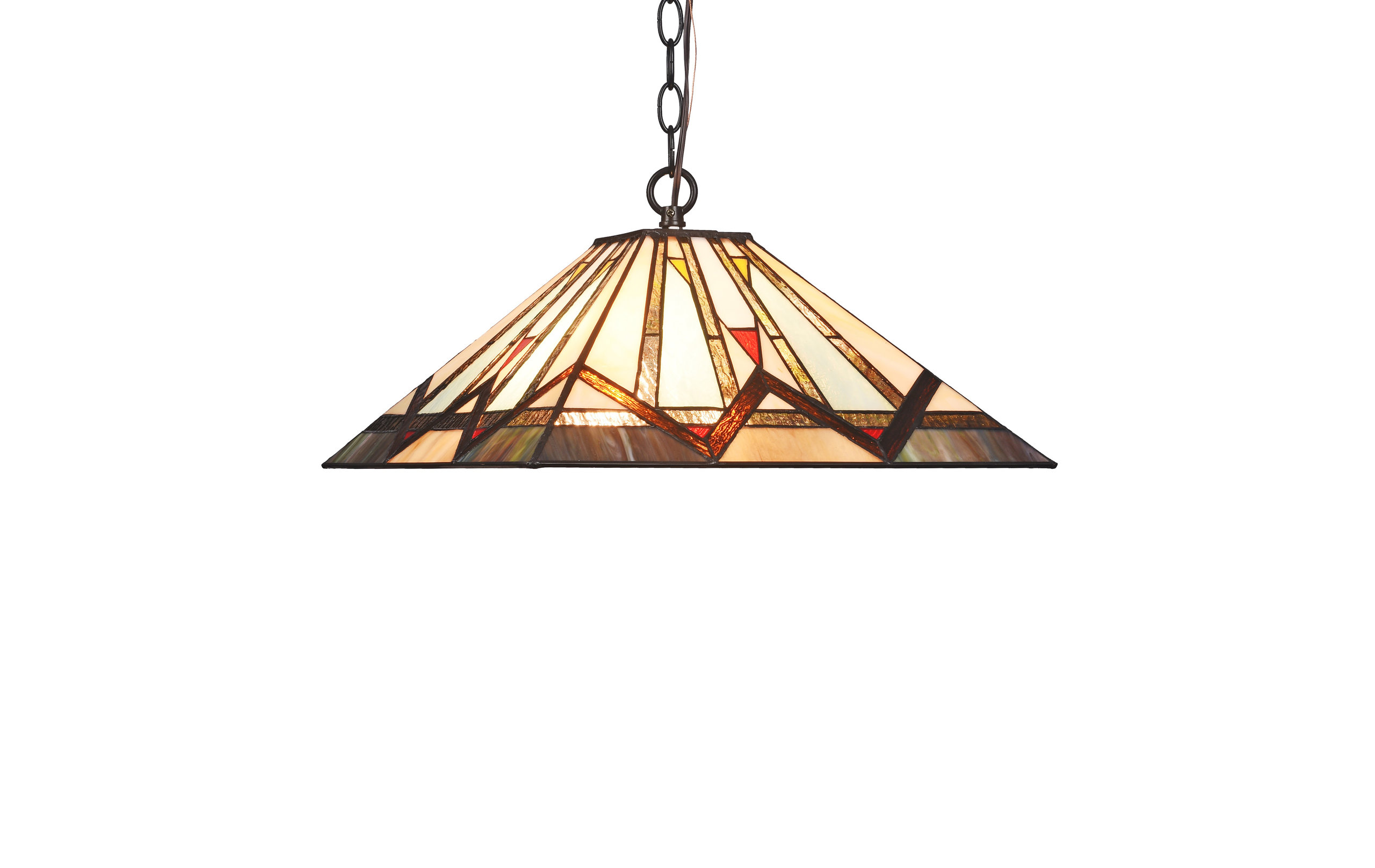 CHLOE-Lighting MANTON Mission 2-Light Blackish Bronze Ceiling Pendant, 16" Wide - Craftsman ...