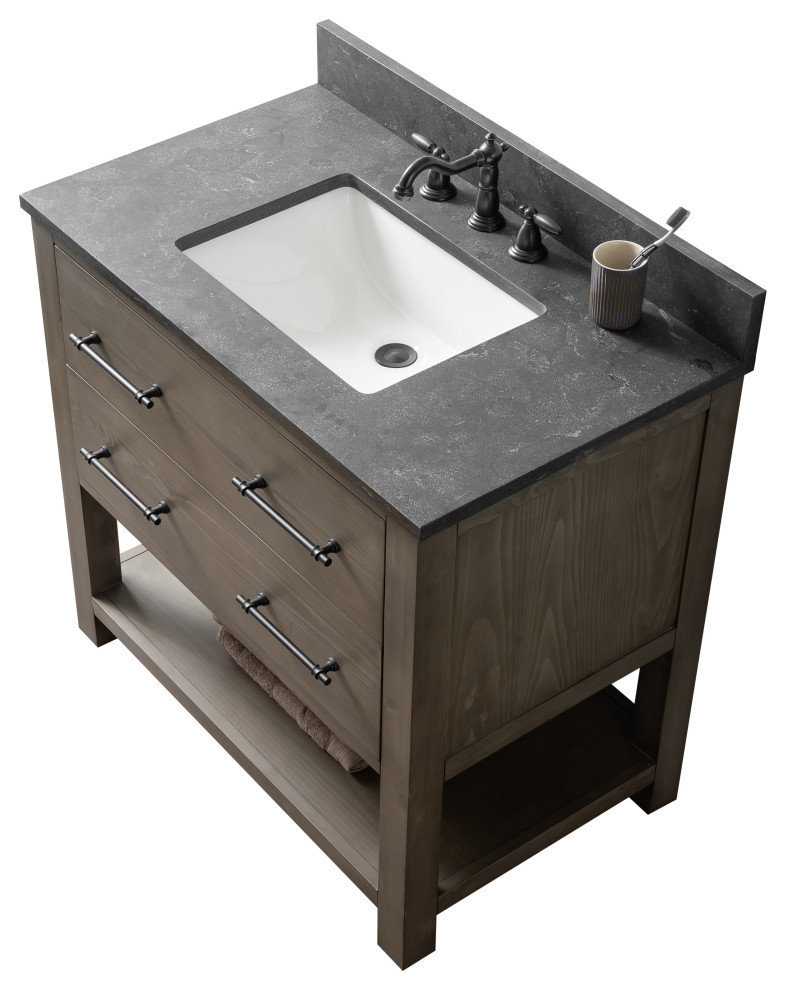 Windwood 36" Bathroom Vanity - Transitional - Bathroom Vanities And ...