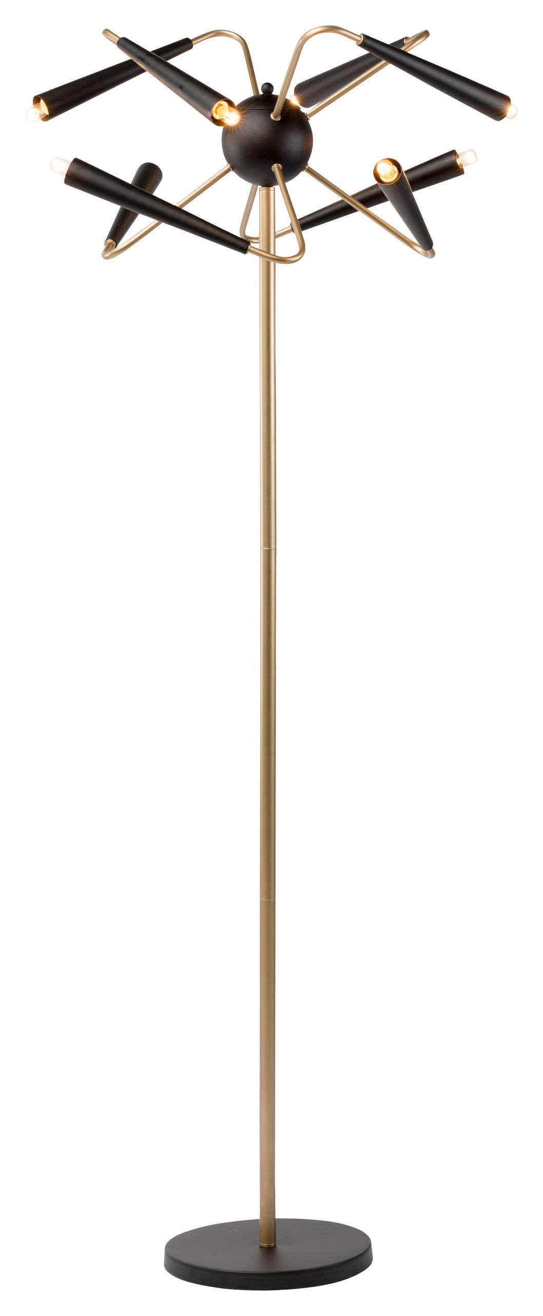 Phoebe Metal Floor Light - Contemporary - Floor Lamps - by Nuevo | Houzz