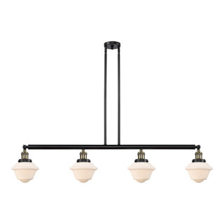 INNOVATIONS LIGHTING 214-AC-S-G531-LED Small Oxford 3 Light Island ...