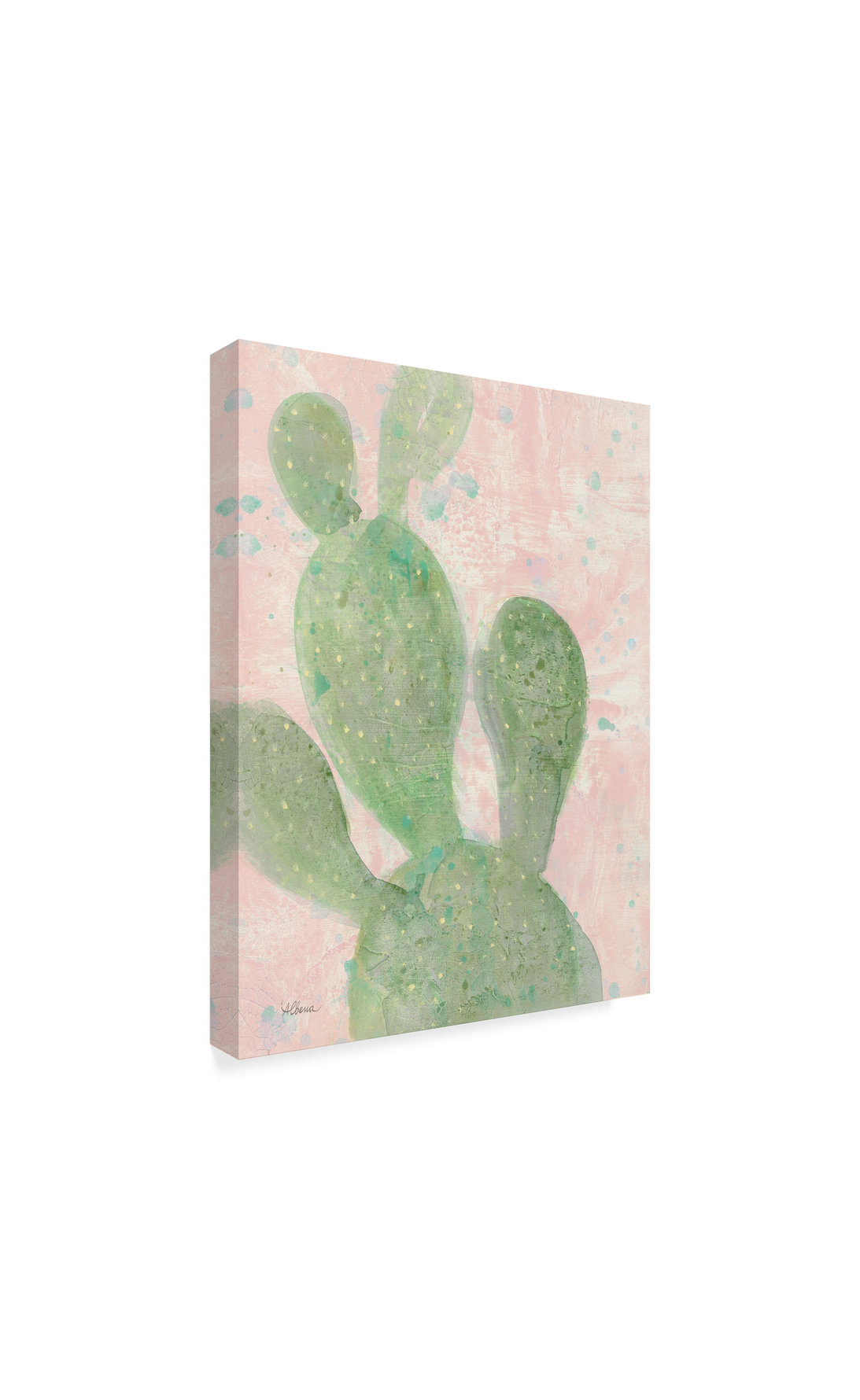 Albena Hristova 'Cactus Panel I' Canvas Art, 18"x24" - Southwestern ...