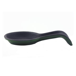 Cast Iron Spoon Rest, Green - Contemporary - Spoon Rests - by BergHOFF ...