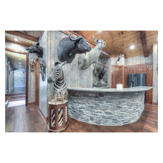 Trophy Room Remodel (2) - Rustic - Home Bar - Houston - by S Gentry ...