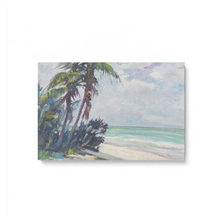 "Naples' Sandy Playground" - A Seaside Serenity Piece, 32" x 48 ...