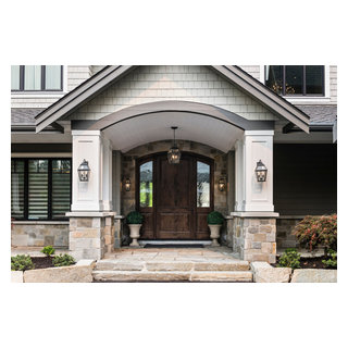 Pangaea Roman Castlestone Thin Stone Veneer - Rustikal - Veranda - New ...
