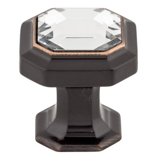 Top Knobs - Crystal Emerald Knob - Traditional - Cabinet And Drawer ...