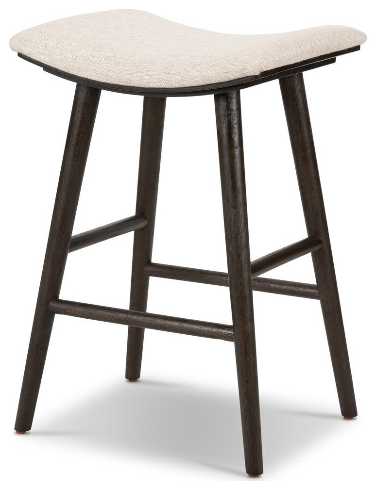 Union Counter Stool, Essence Natural - Midcentury - Bar Stools And ...