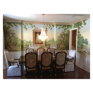 French Rococo-style Dining Room - Traditional - Dining Room - Other ...