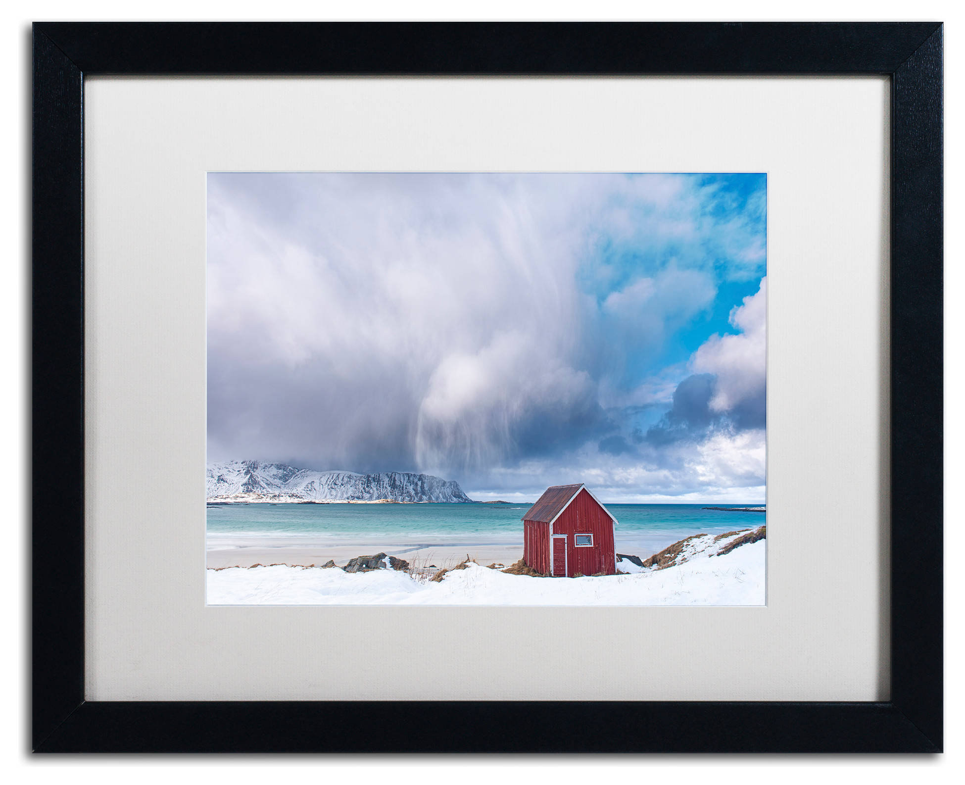 Michael Blanchette Photography 'Beach Mood' Matted Framed Art, 20x16 ...