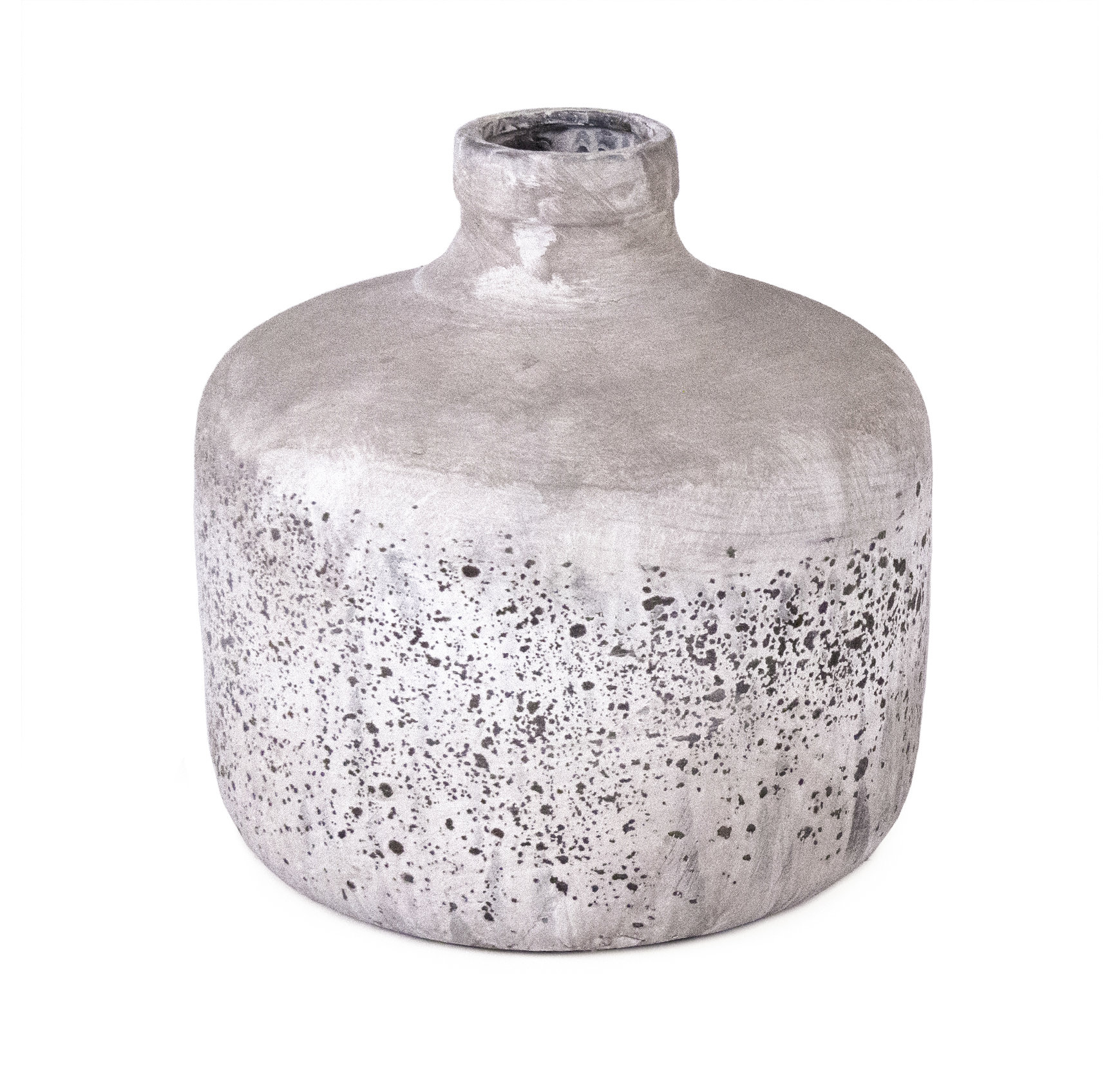 Distressed Crackled Vase Large - Farmhouse - Vases - by Zentique, Inc ...
