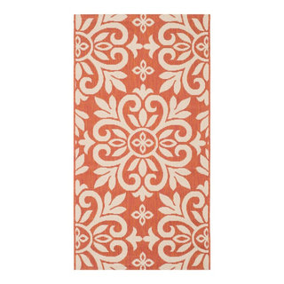 Safavieh Martha Stewart Bloomfield Rug, Cinnamon Stick, 4'x5'7 ...