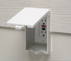 Attractive outdoor outlets