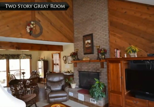 Need help w/ diagonal wood paneling in our new living room?