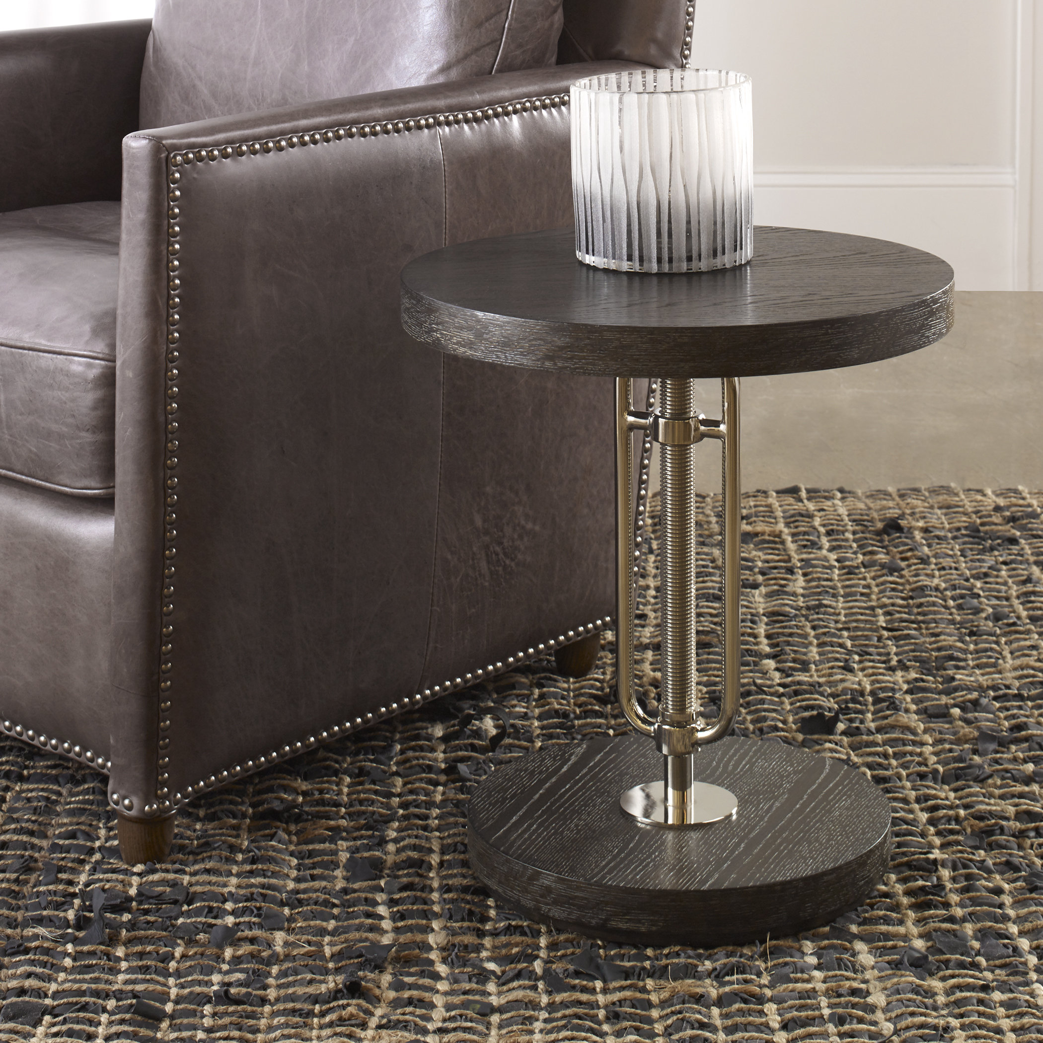 Emilian Adjustable Accent Table - Transitional - Side Tables And End ...