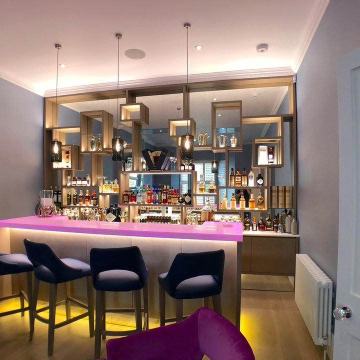 75 Beautiful Home Bar with Onyx Benchtops Ideas & Designs - June 2026 ...