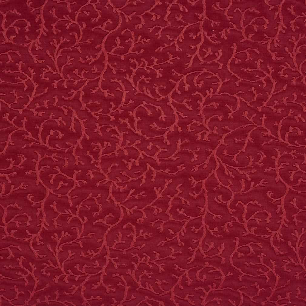 Red Matelasse woven Upholstery Fabric by the Yard, By The Yard 54" Wide ...