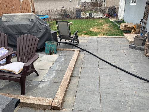 fixing up my patio