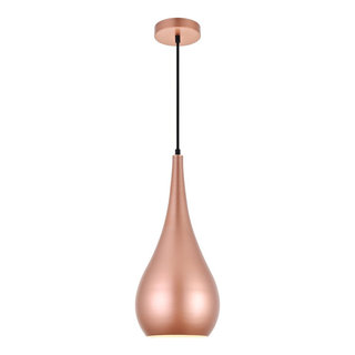 Nicholas 1-Light Pendant, 7.5 - Modern - Pendant Lighting - by Elegant ...