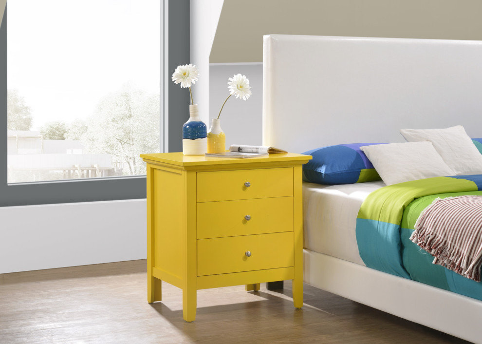 Hammond 3-Drawer Nightstand (26 in. H x 24 in. W x 18 in. D ...