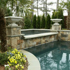 Exterior and Pool - Victorian - Pool - Boston - by Hart Associates ...