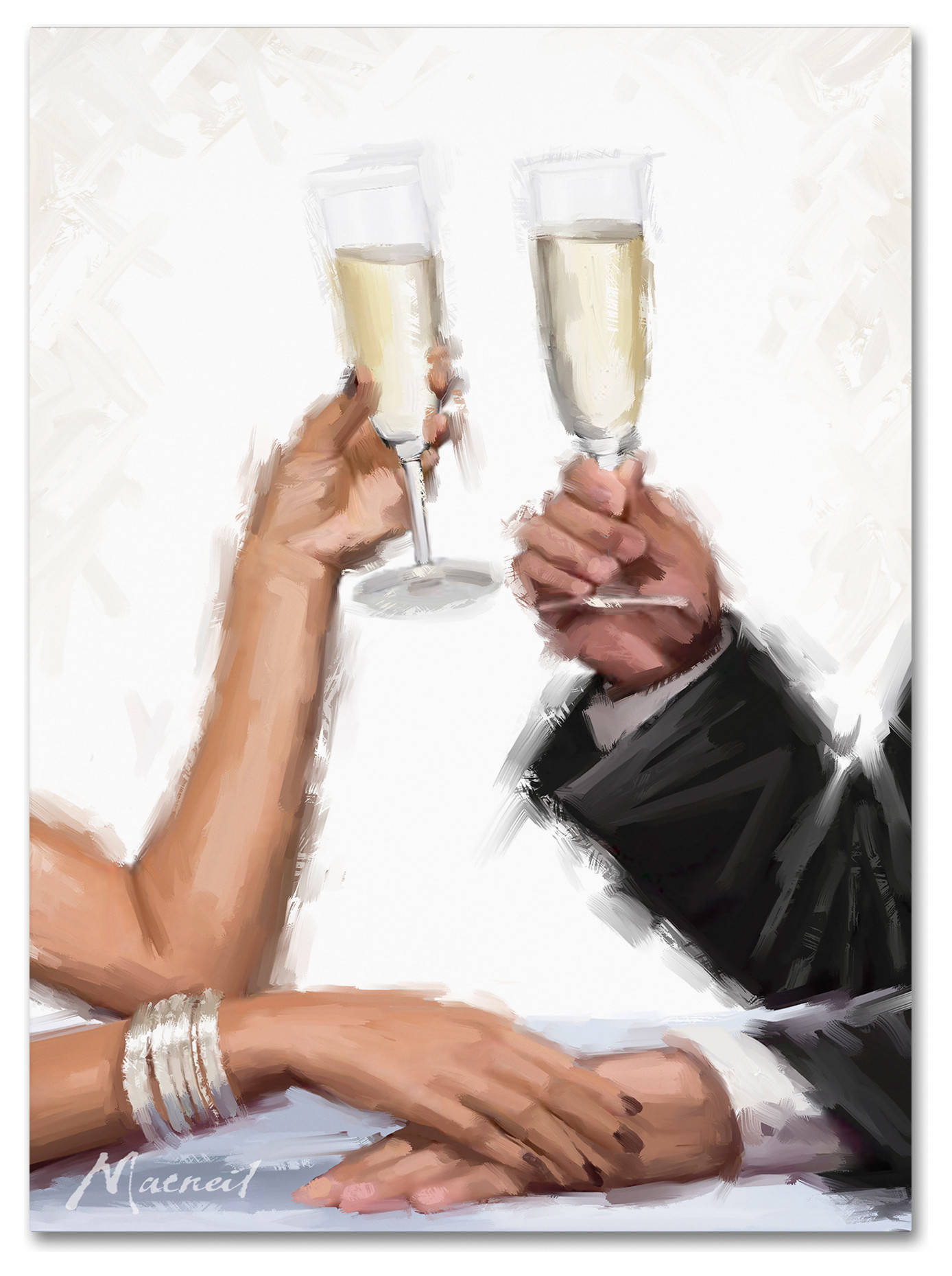 The Macneil Studio 'Congratulations' Canvas Art, 24"x18" - Contemporary ...